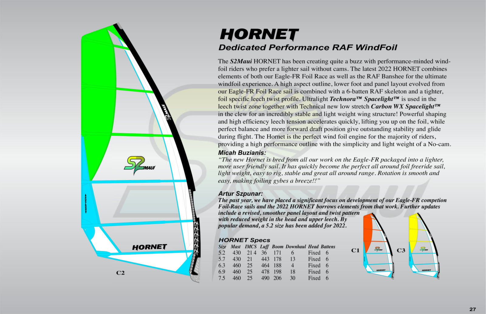 Introducing the 2022 Sail Range – S2Maui